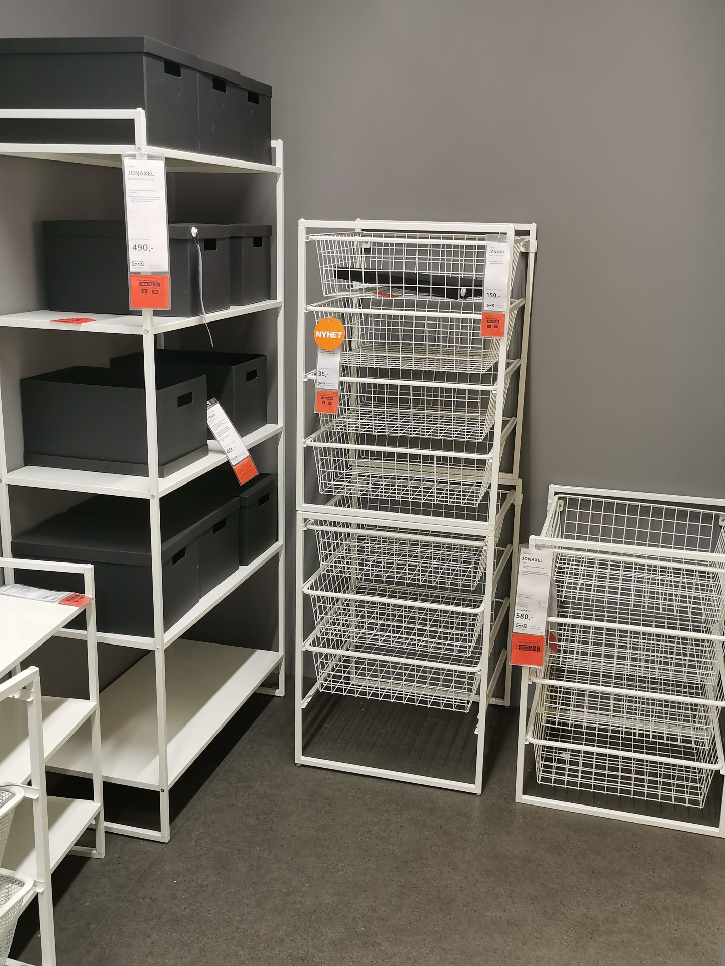 Streamline Your Space with the JONAXEL Storage System from IKEA